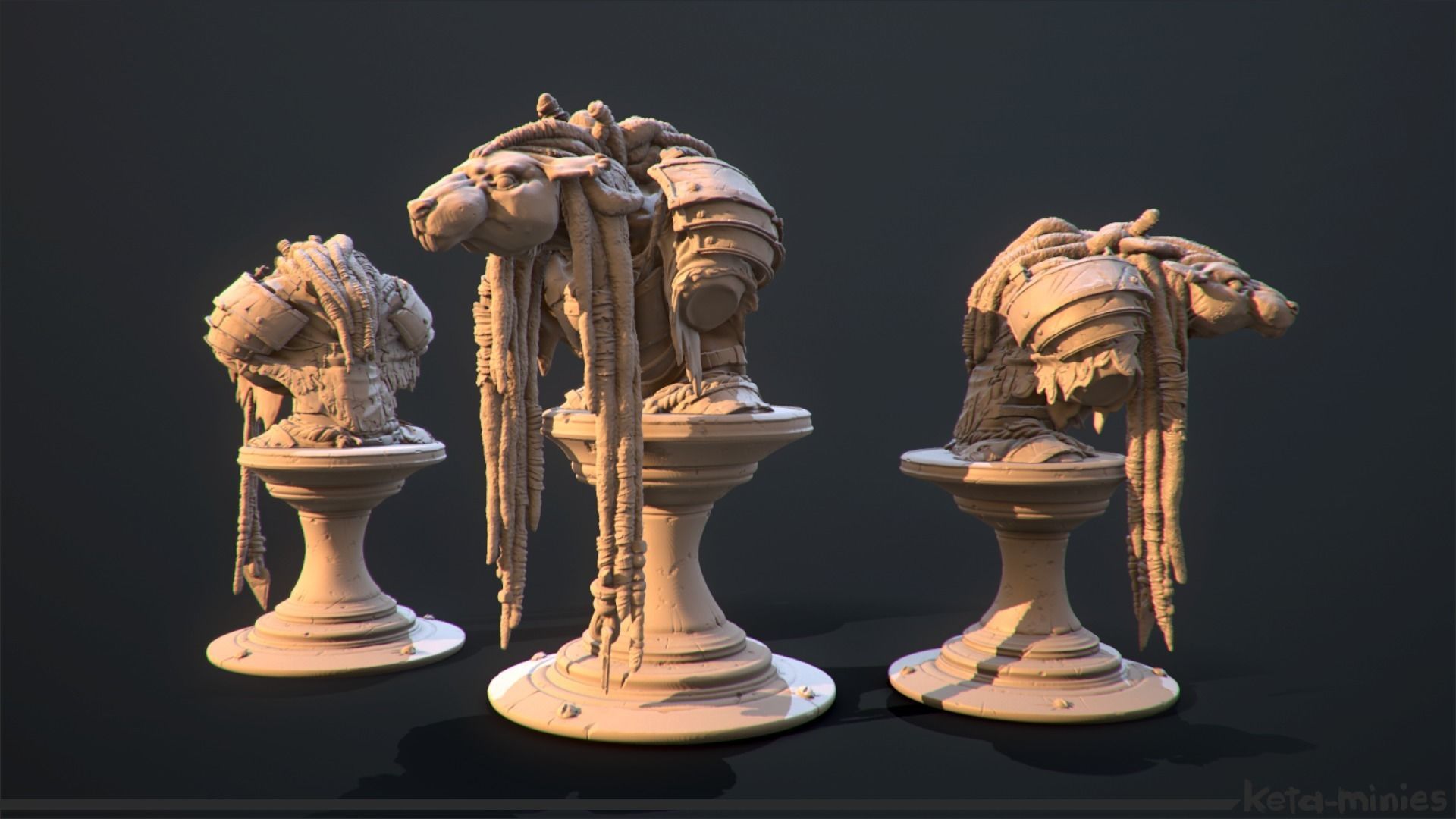 The Dreaded Rat Bust free 3D model 3D printable | CGTrader