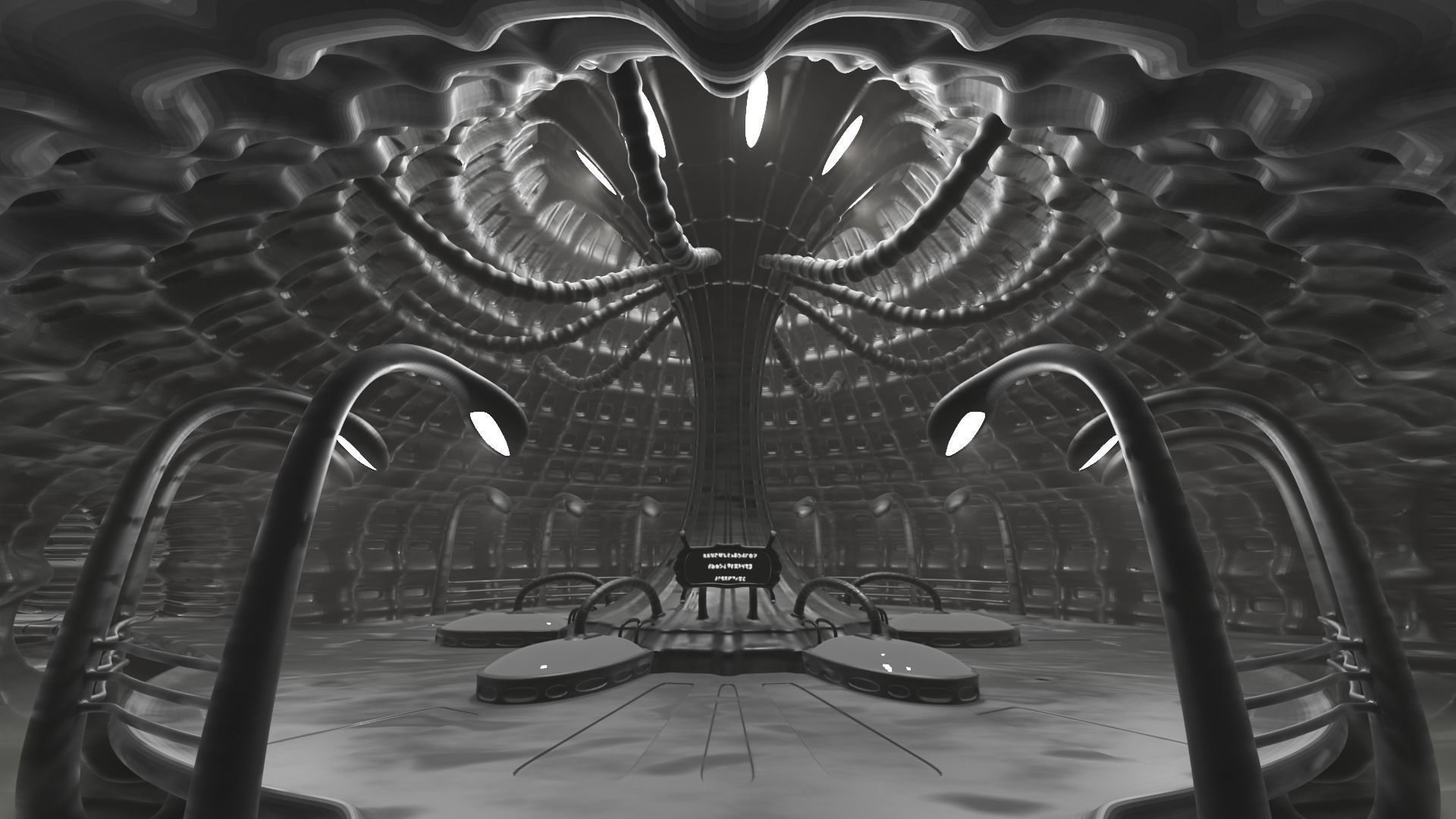 Modular Alien Base 3D model | CGTrader