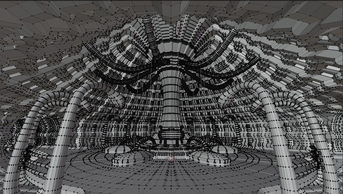 Modular Alien Base 3D model | CGTrader