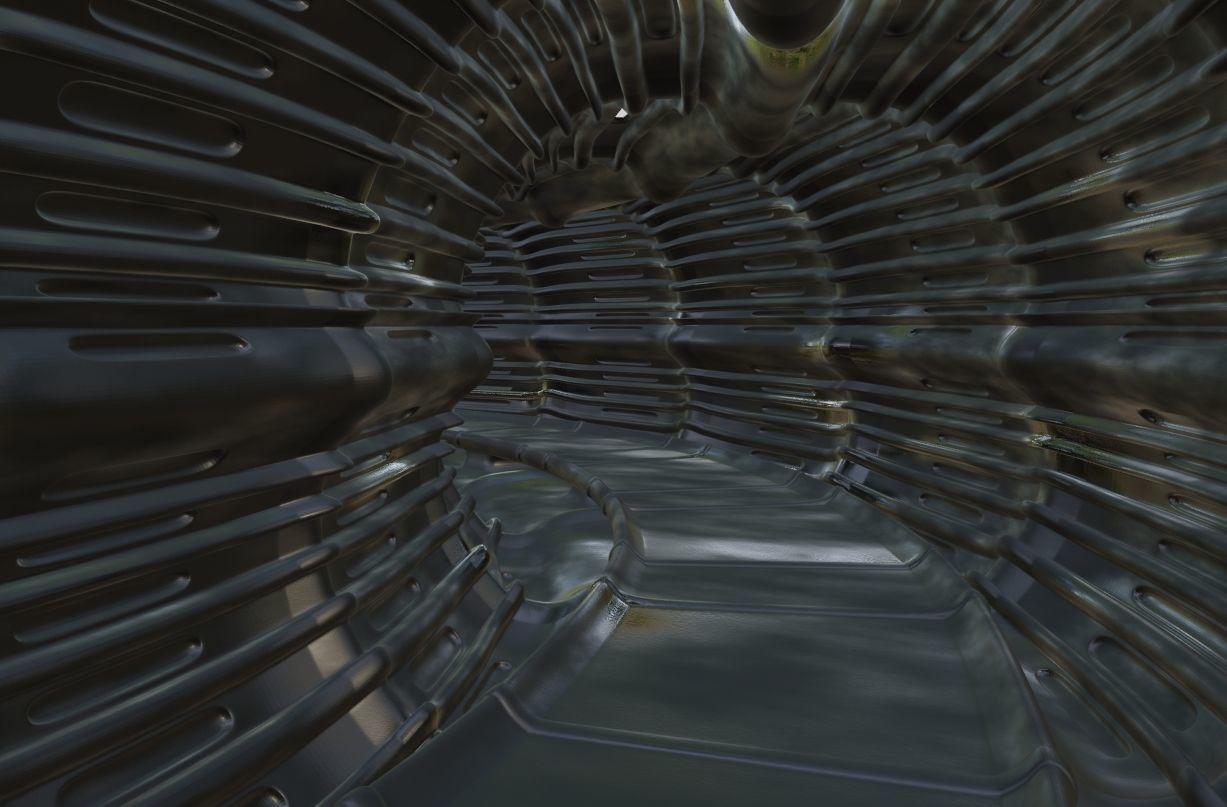 Modular Alien Base 3D model | CGTrader