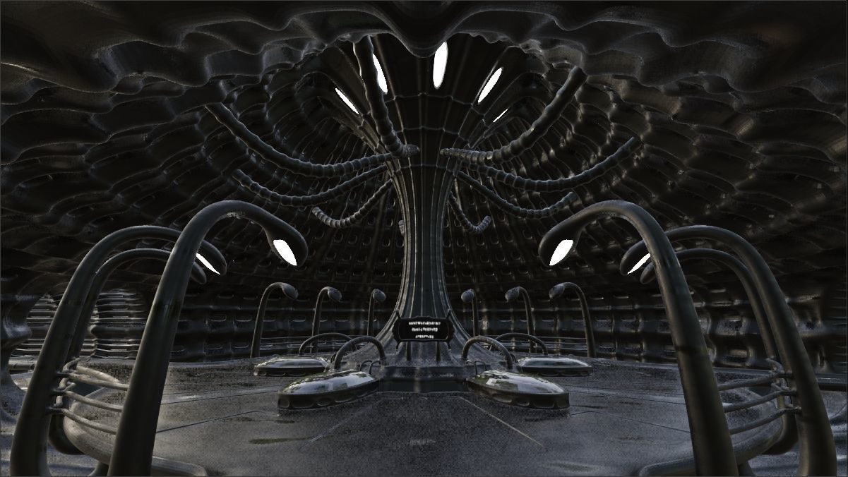 Modular Alien Base 3D model | CGTrader