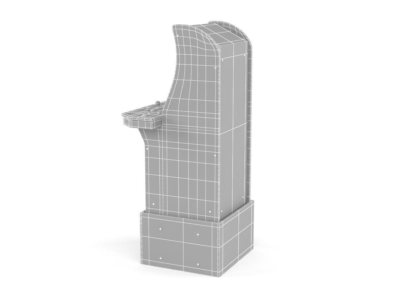 Teenage Mutant Ninja Turtles Arcade Machine 3D model | CGTrader