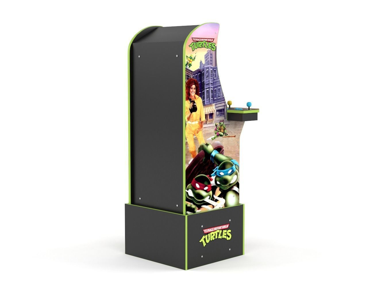 Teenage Mutant Ninja Turtles Arcade Machine 3D model | CGTrader