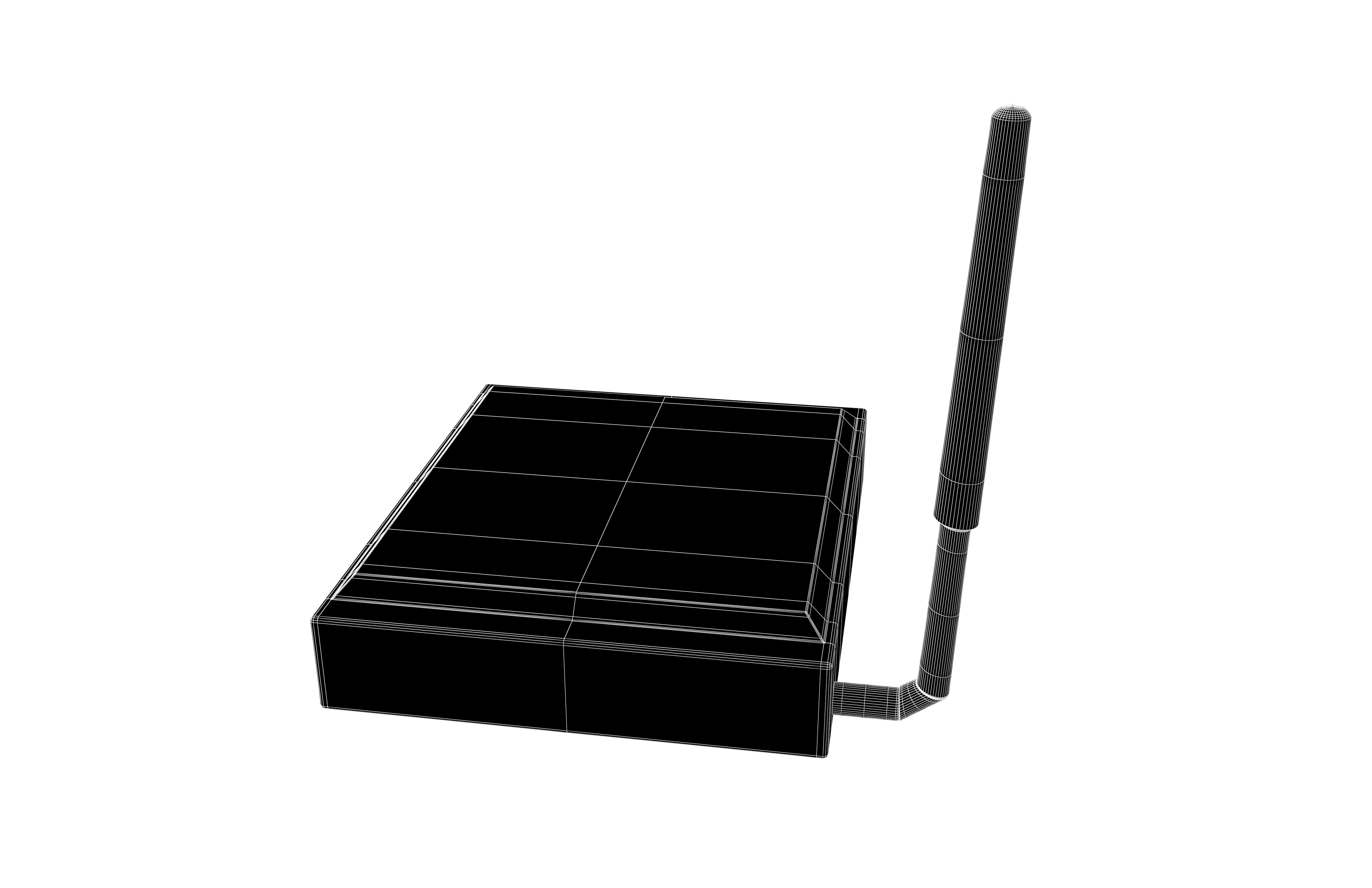 3D model Cartoon Wifi Router v2 001 VR / AR / low-poly | CGTrader