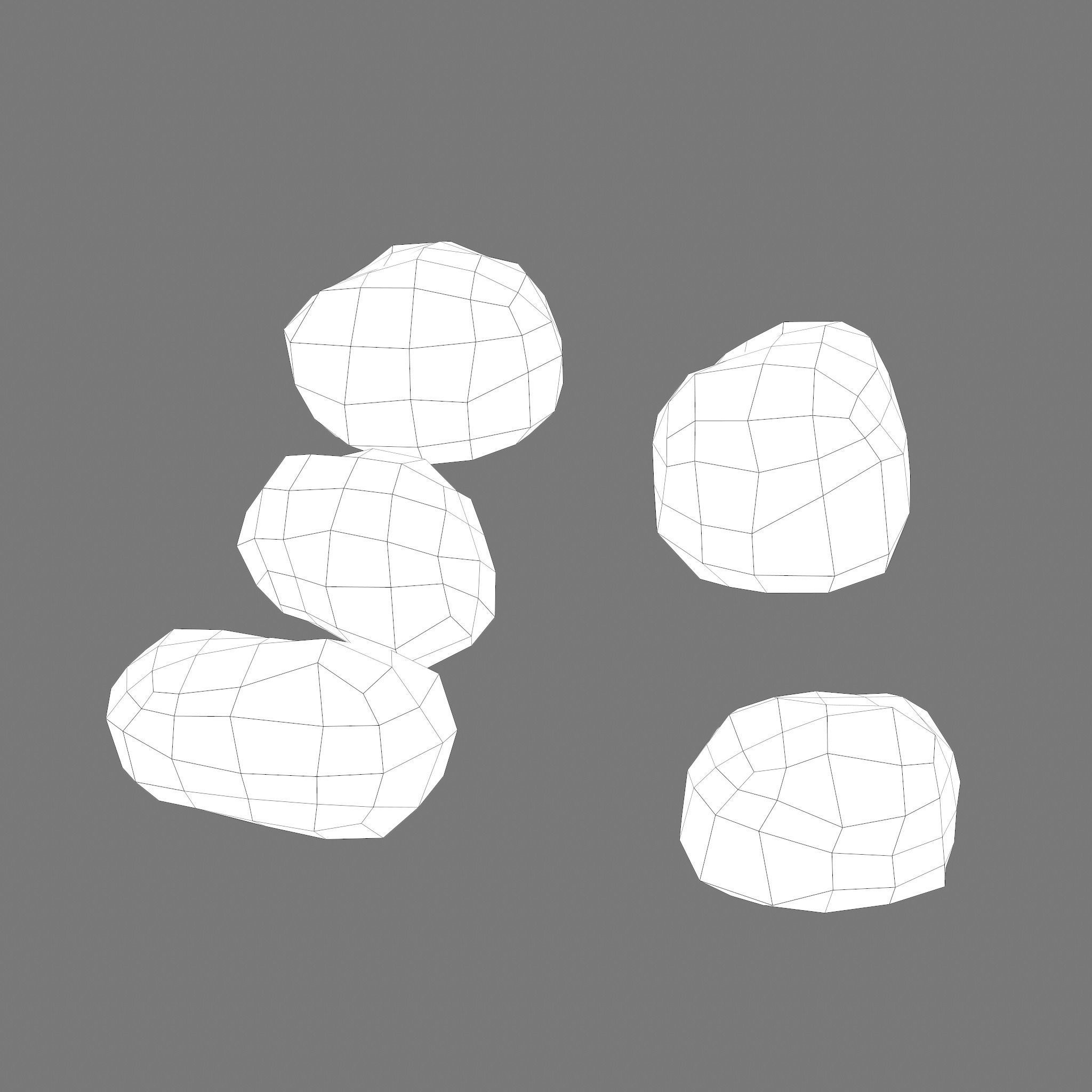 3D model Black Coal VR / AR / low-poly | CGTrader