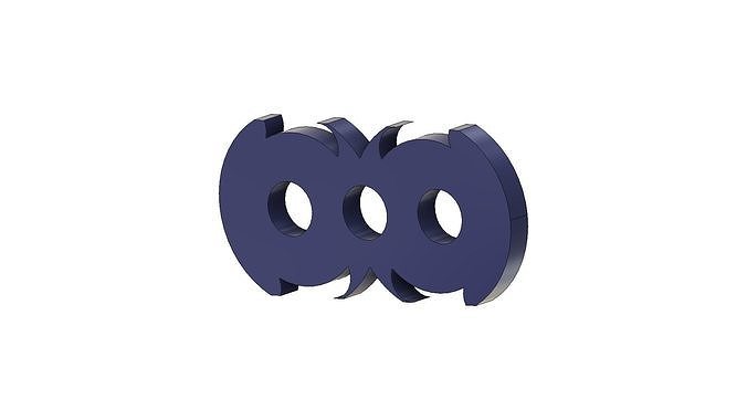 Fidget spinner 3d model gadget 3D model 3D printable | CGTrader
