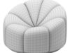 Alpha Club Chair by Pierre Paulin 3D model | CGTrader