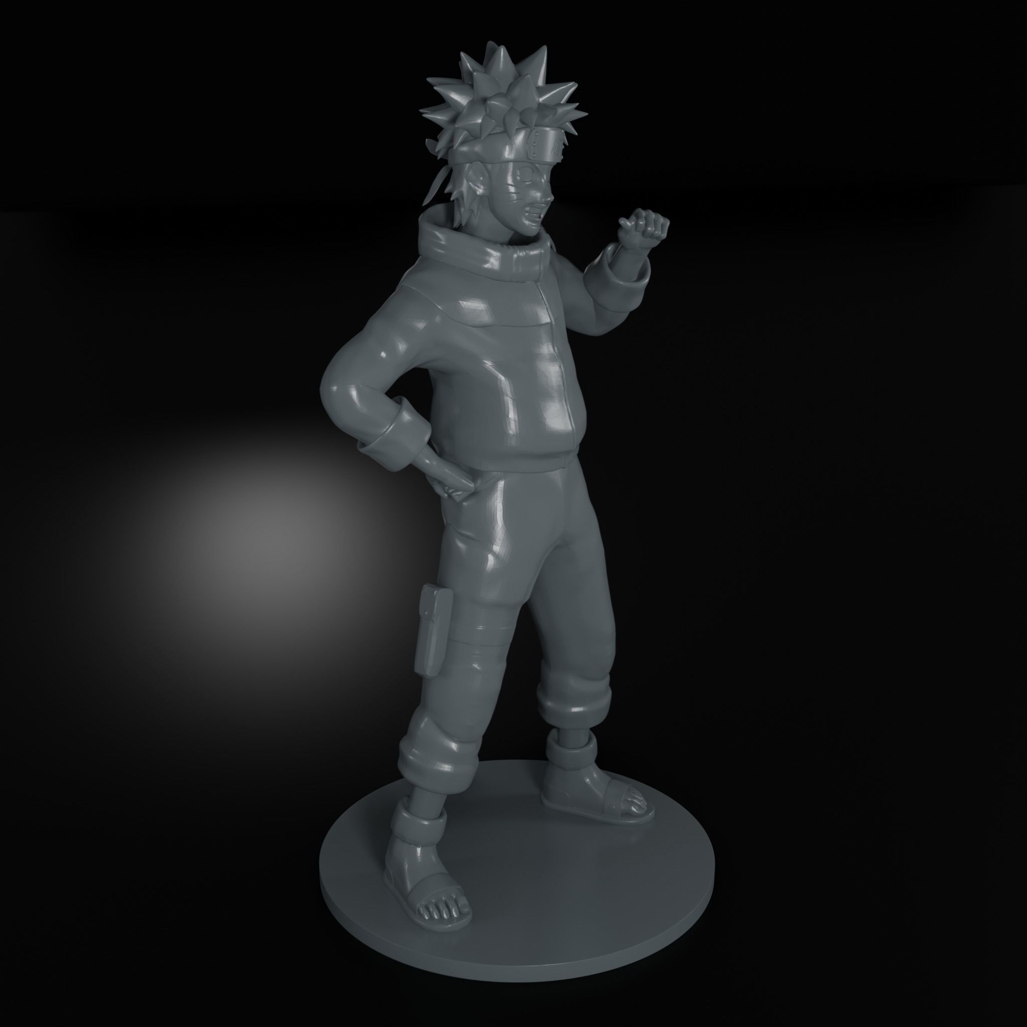 Naruto Uzumaki 3D model 3D printable | CGTrader
