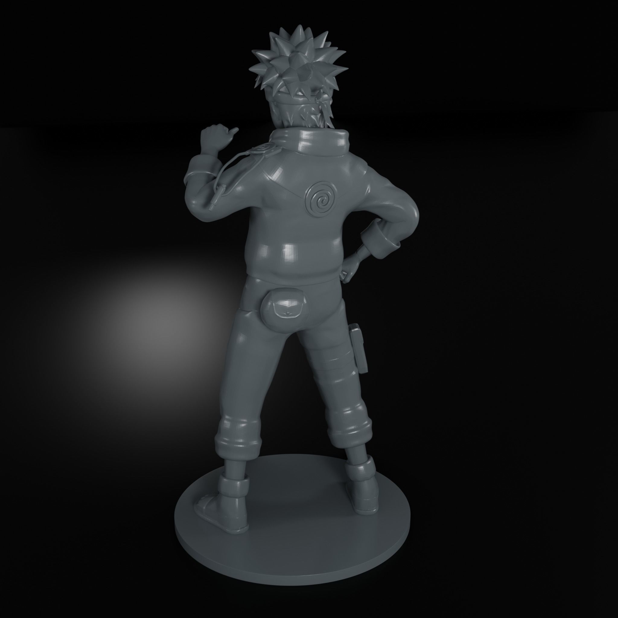 Naruto Uzumaki 3D model 3D printable | CGTrader