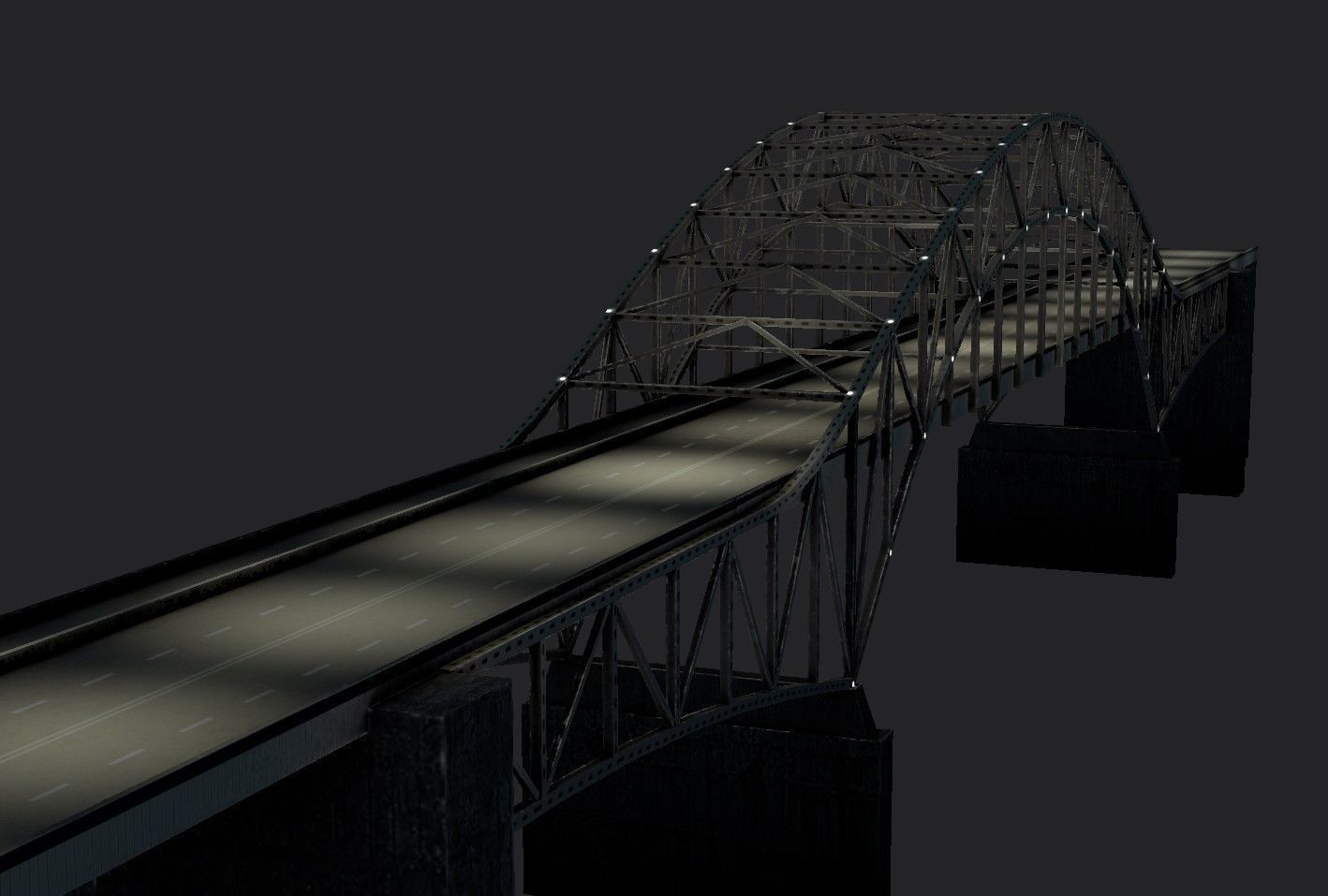 3D model Senator George Sellar Bridge VR / AR / low-poly | CGTrader