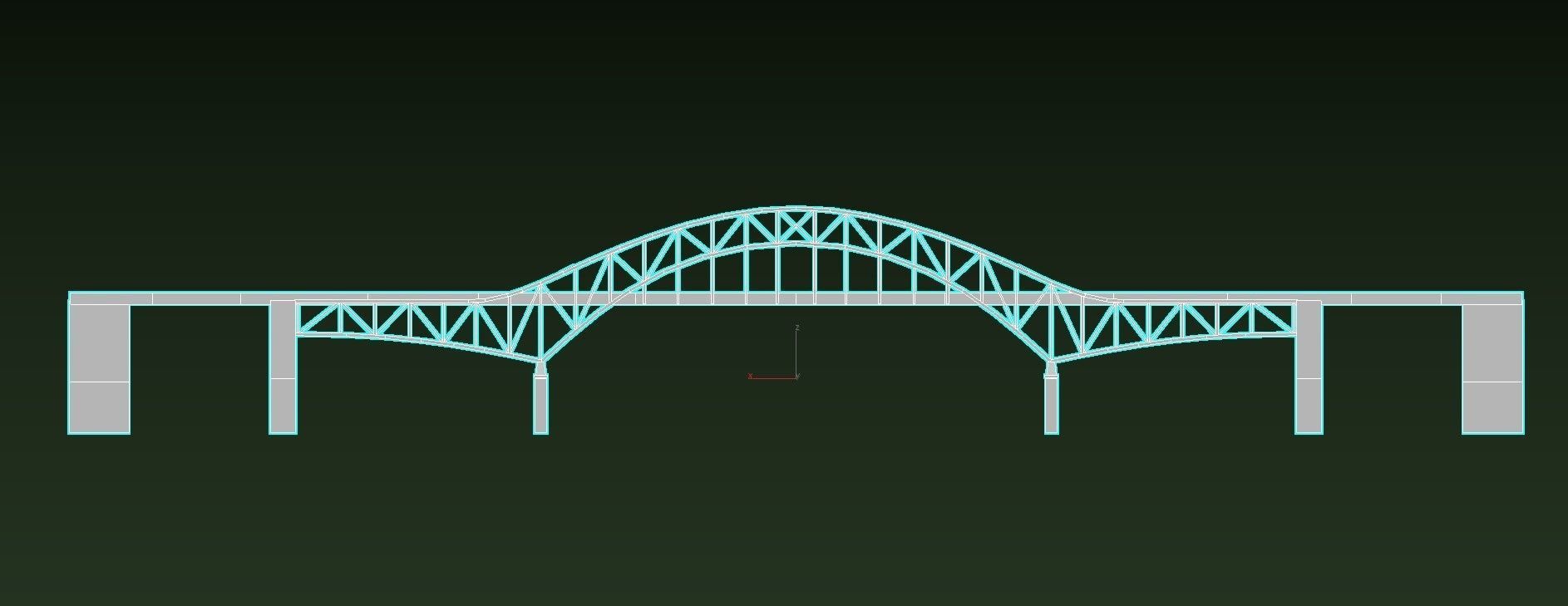 3D model Senator George Sellar Bridge VR / AR / low-poly | CGTrader