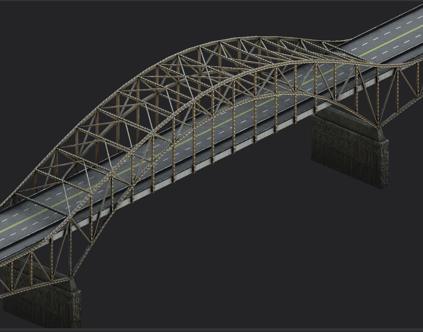 3D model Senator George Sellar Bridge VR / AR / low-poly | CGTrader
