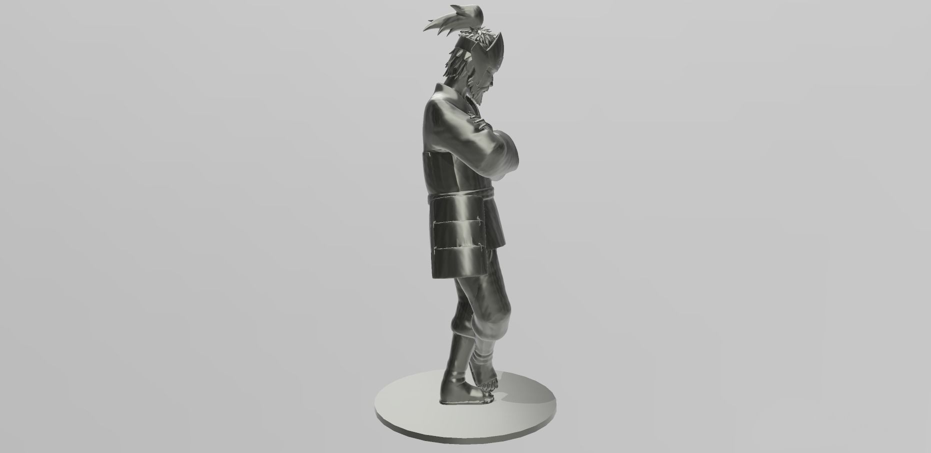 Roshi from Naruto Shippuden 3D model 3D printable | CGTrader