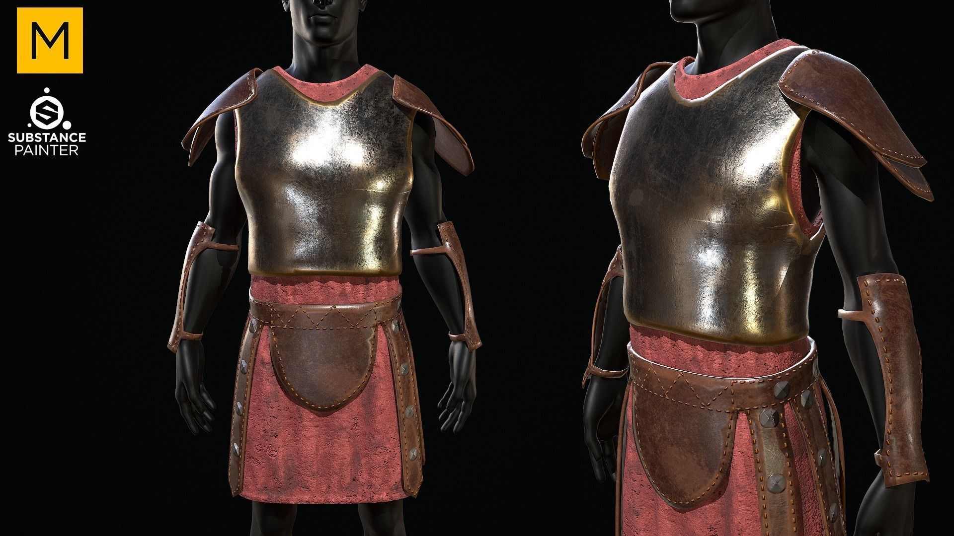 3D model Medieval Armor VR / AR / low-poly | CGTrader