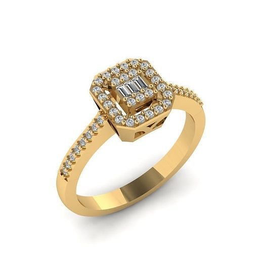 Baget Ring 2 3D model 3D printable | CGTrader