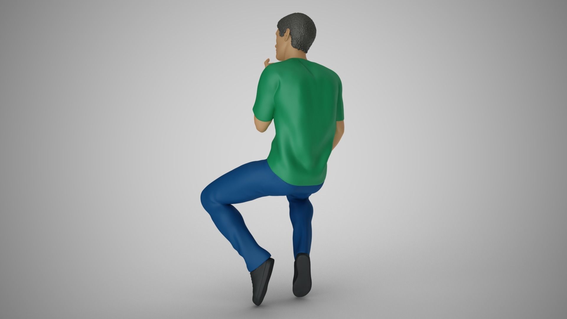 Sociable Man 3D model 3D printable | CGTrader