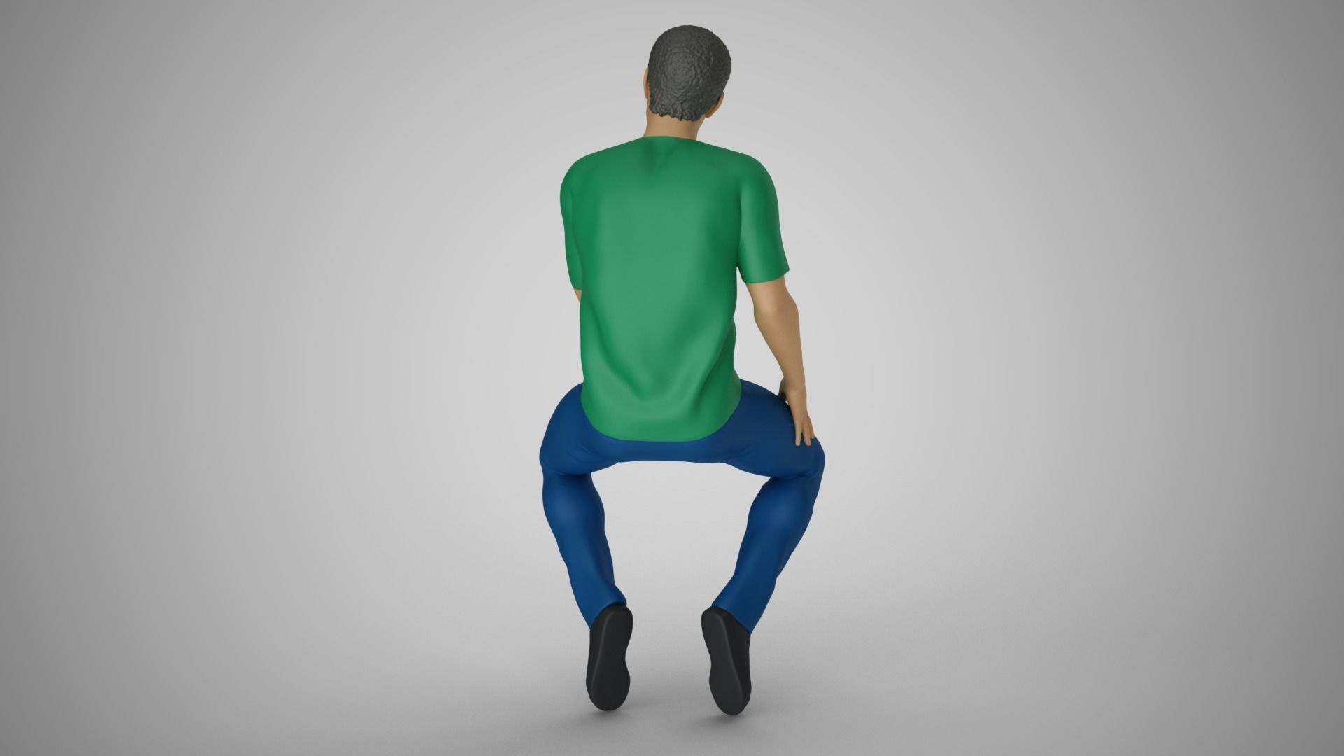 Sociable Man 3D model 3D printable | CGTrader