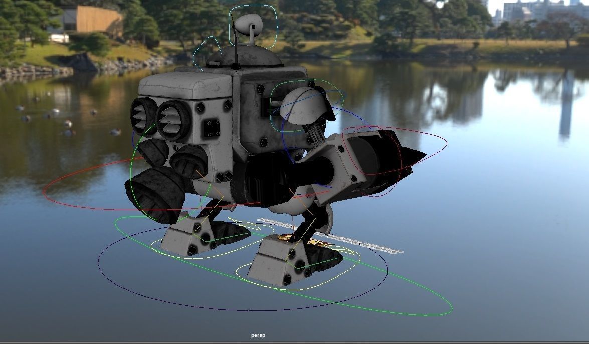 Metal Slug 5 Slug Gunner 3D model animated rigged | CGTrader