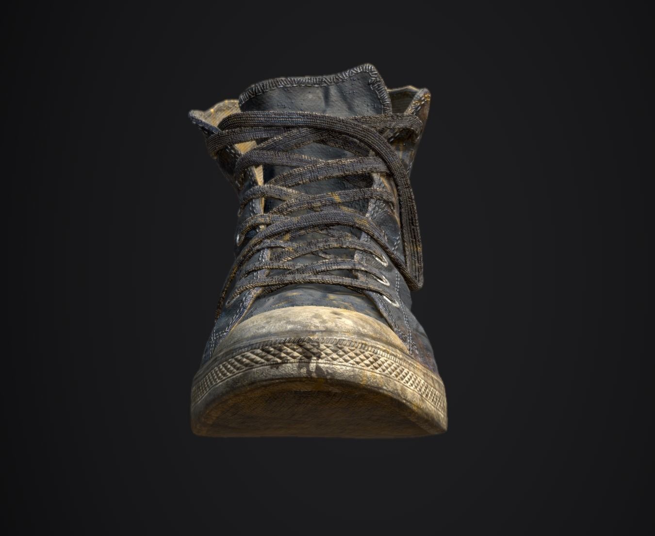 3D model Converse Shoe grudge texture VR / AR / low-poly | CGTrader
