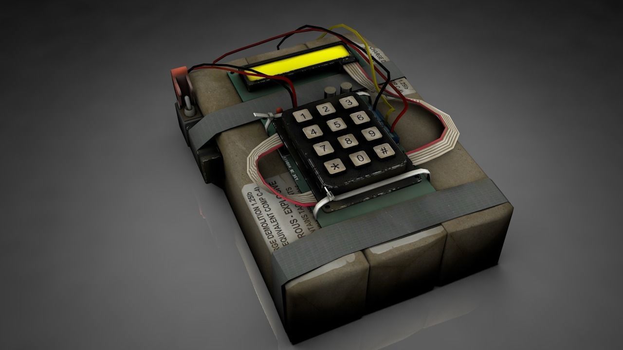 C4 of CS GO 3D model | CGTrader