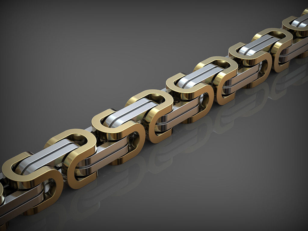 Chain link 186 3D model 3D printable | CGTrader