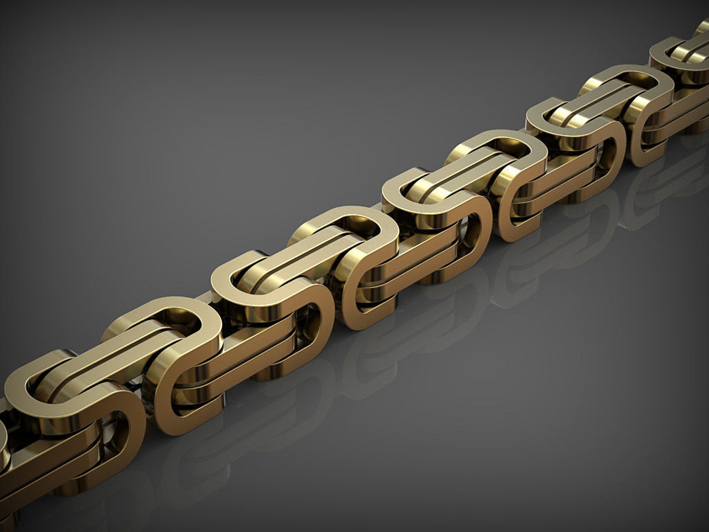 Chain link 186 3D model 3D printable | CGTrader