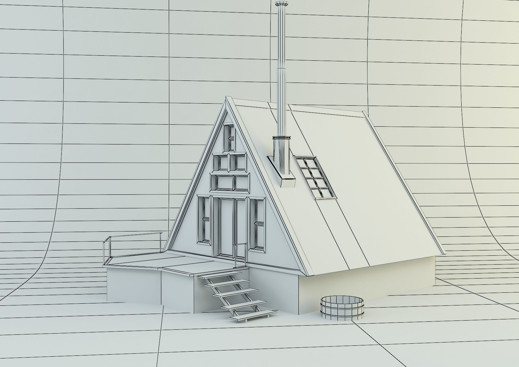 3D model lake scene 3ds max lumion 10 scenes VR / AR / low-poly | CGTrader