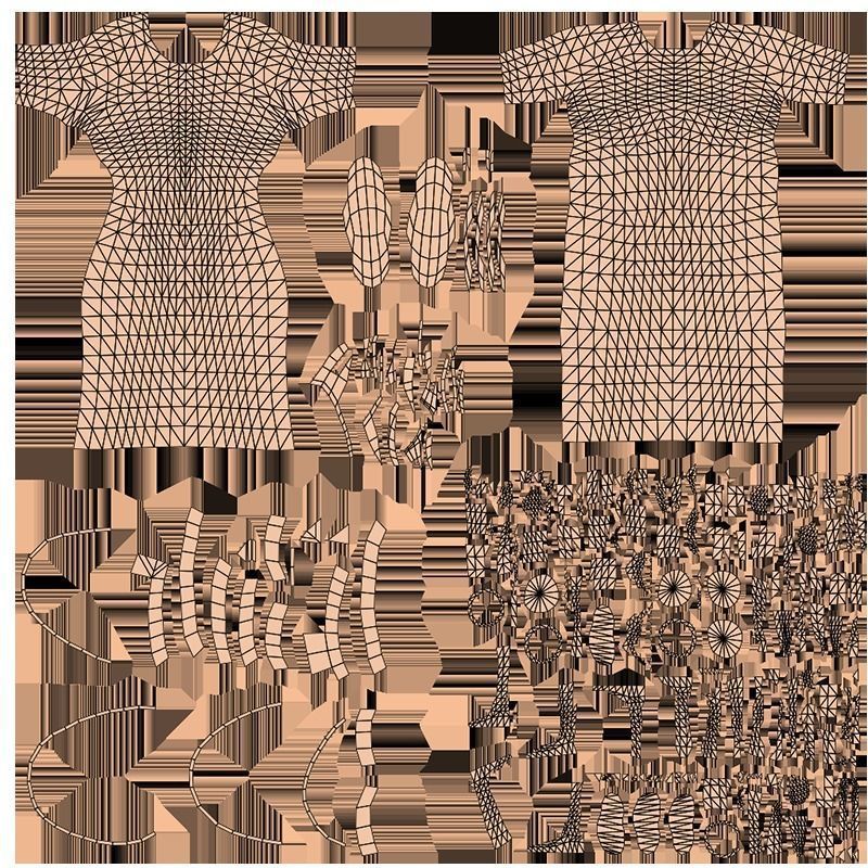 3D model Angel-Knight statue of angel holding sword and shield VR / AR ...