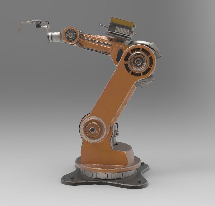 3D model WeldingRobot VR / AR / low-poly rigged | CGTrader