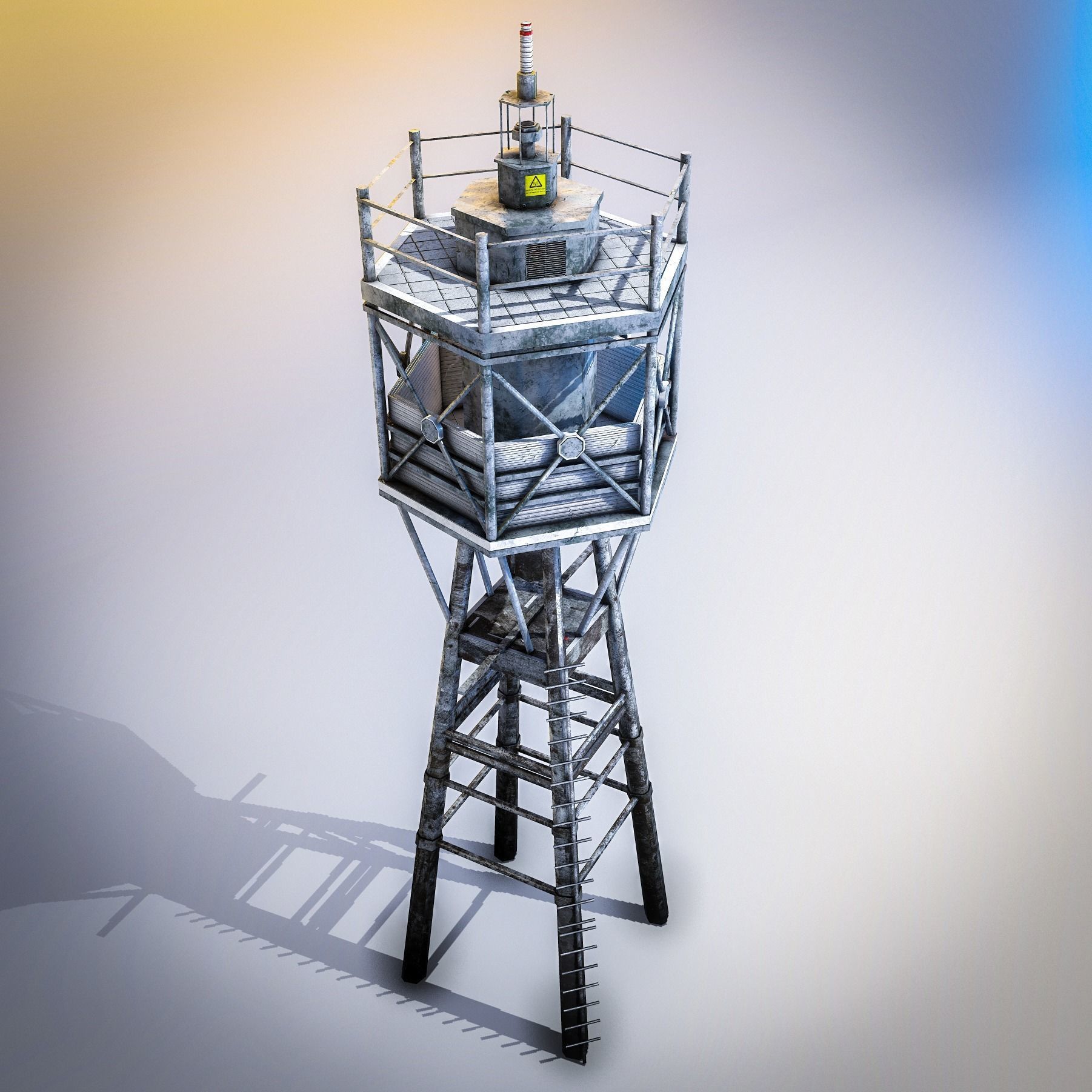 3D model Lother Rock Beacon VR / AR / low-poly | CGTrader