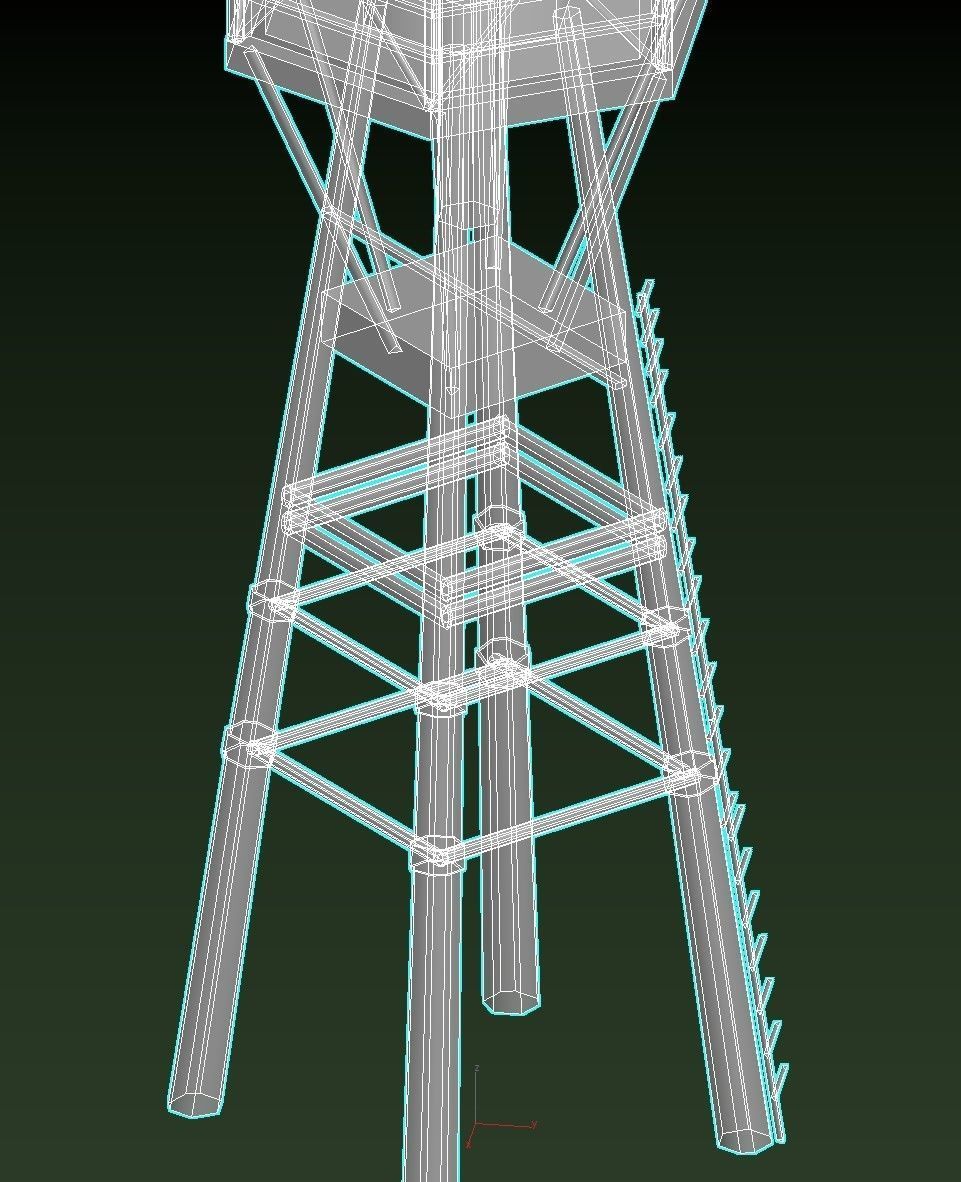 3D model Lother Rock Beacon VR / AR / low-poly | CGTrader