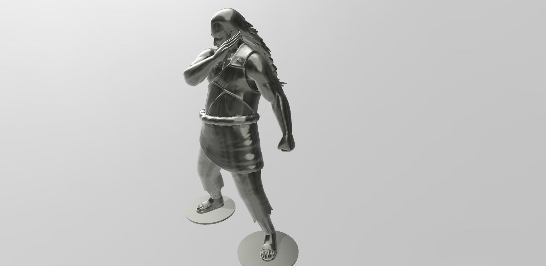 The Third Raikage from Naruto Shippuden 3D model 3D printable | CGTrader