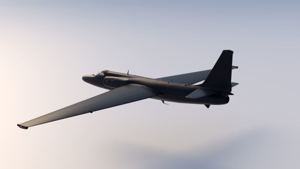 U2 Airplane 3D model | CGTrader