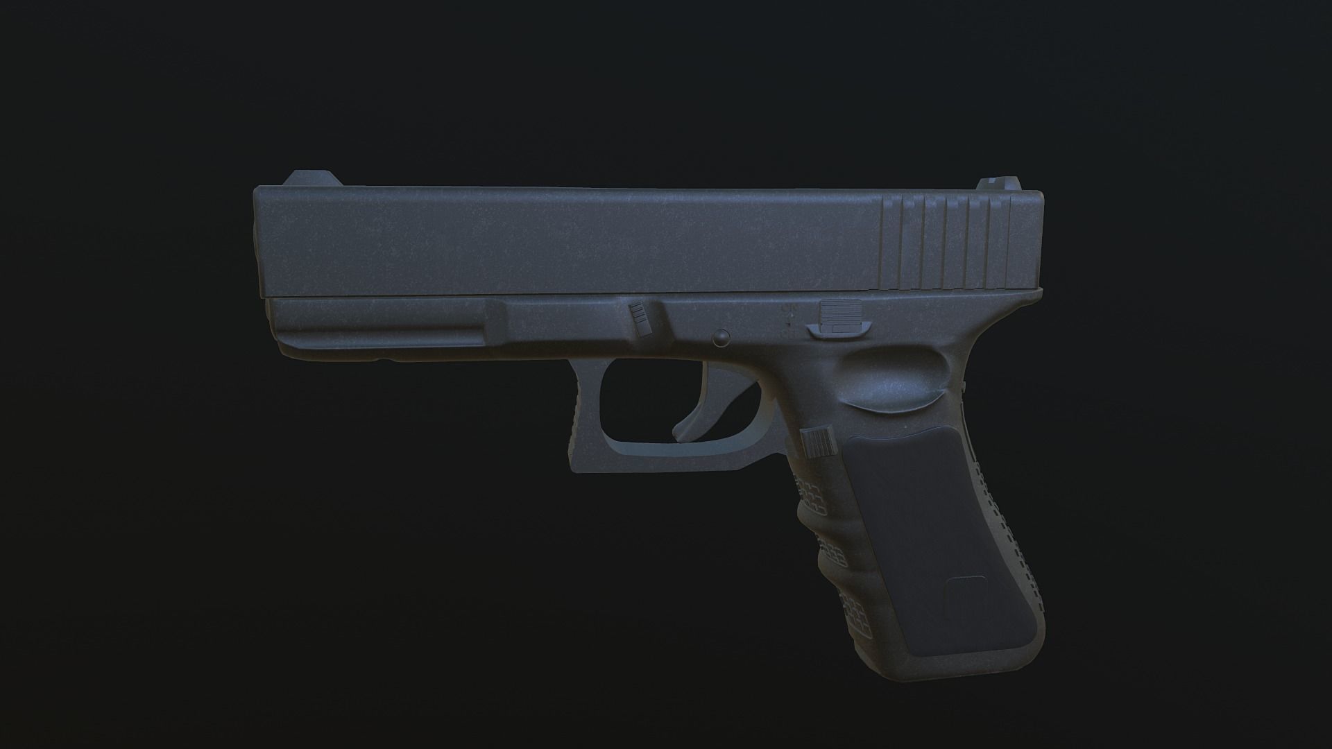 3D model Glock gun VR / AR / low-poly | CGTrader