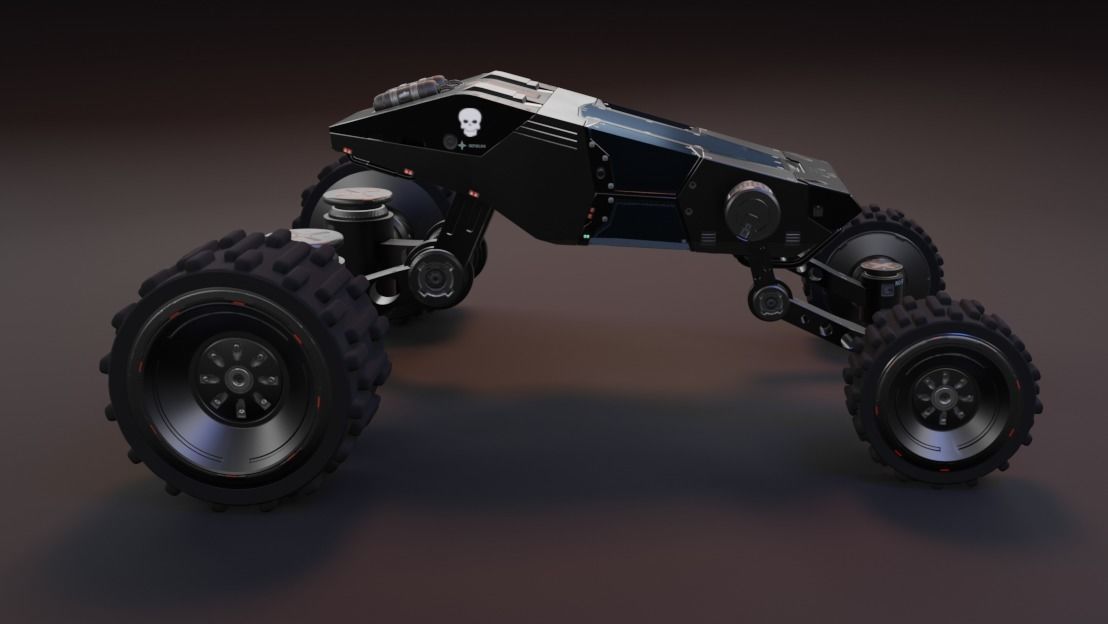 Rover Robot 3D model | CGTrader
