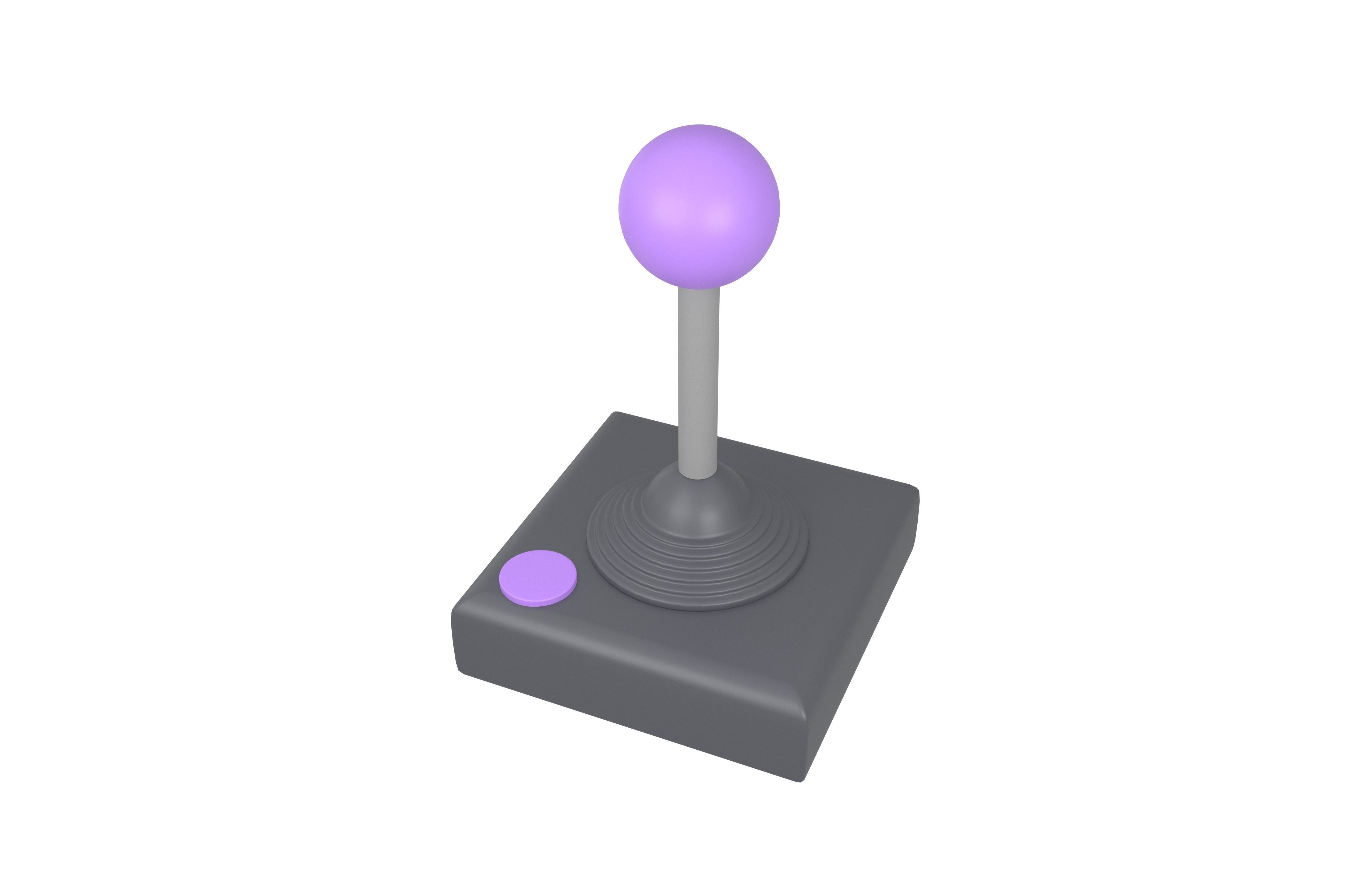 3D model Joystick v2 004 VR / AR / low-poly | CGTrader