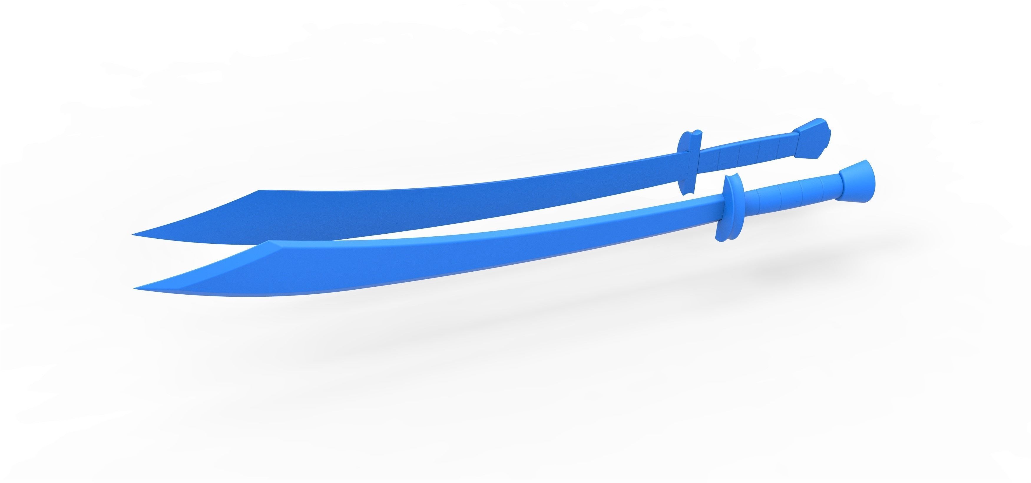 Zuko dual swords from Avatar TV series 3D model 3D printable | CGTrader