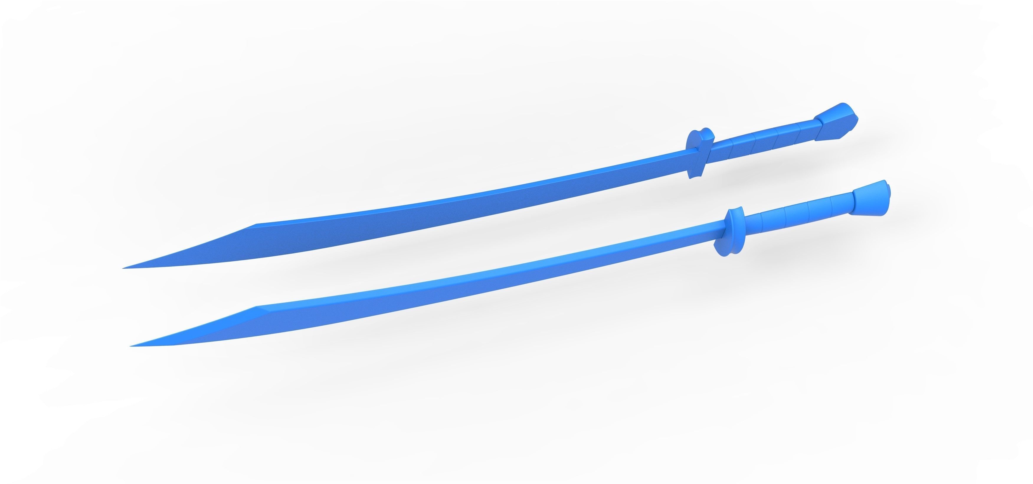 Zuko dual swords from Avatar TV series 3D model 3D printable | CGTrader