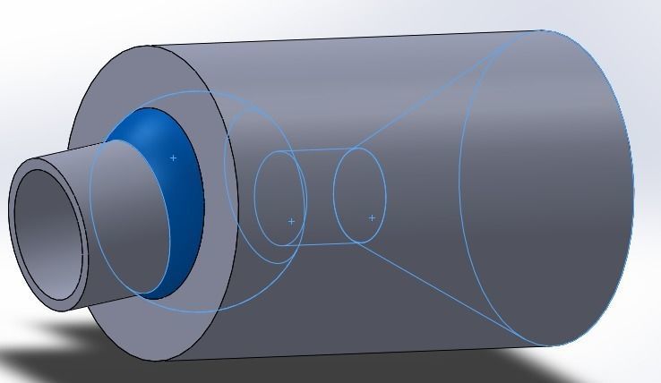 Ball and Socket Rocket Nozzle free 3D model | CGTrader