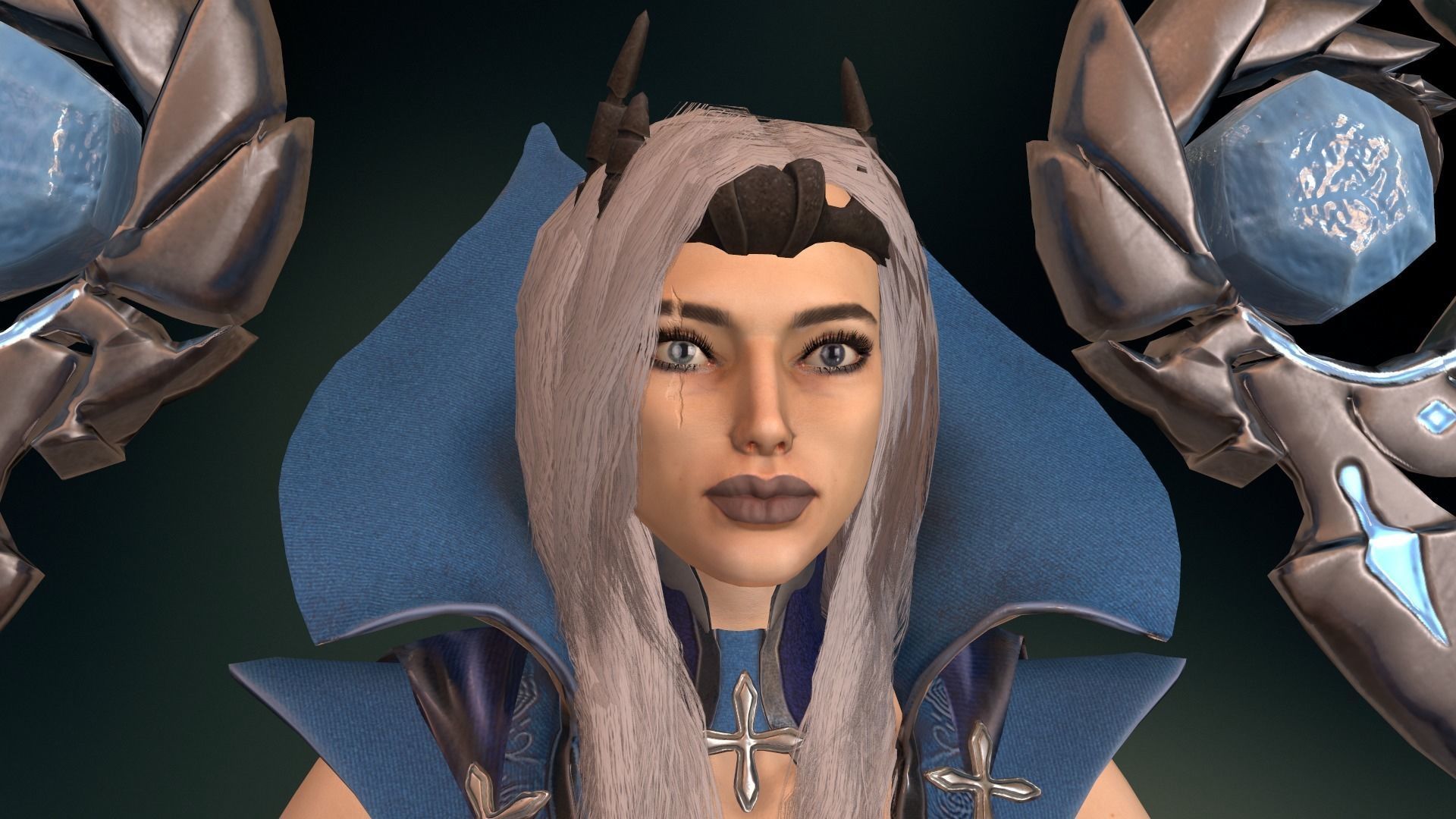 3D model Dark Ice Mage VR / AR / low-poly | CGTrader