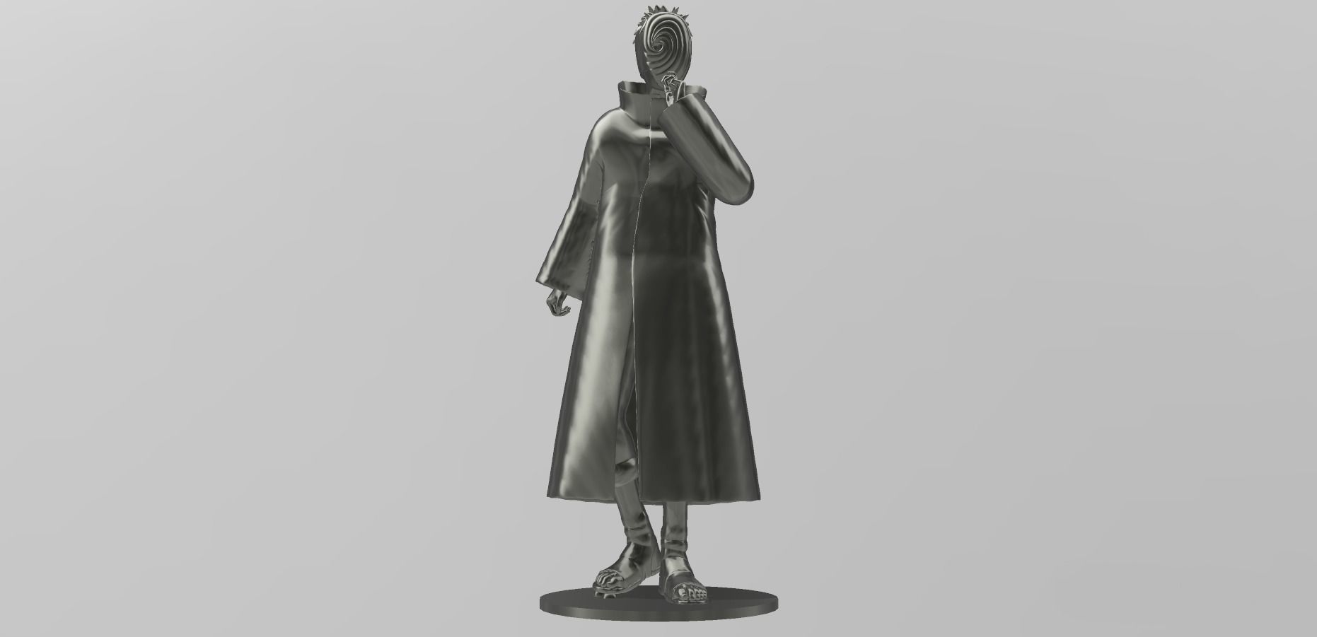 Tobi from Naruto Shippuen 3D model 3D printable | CGTrader