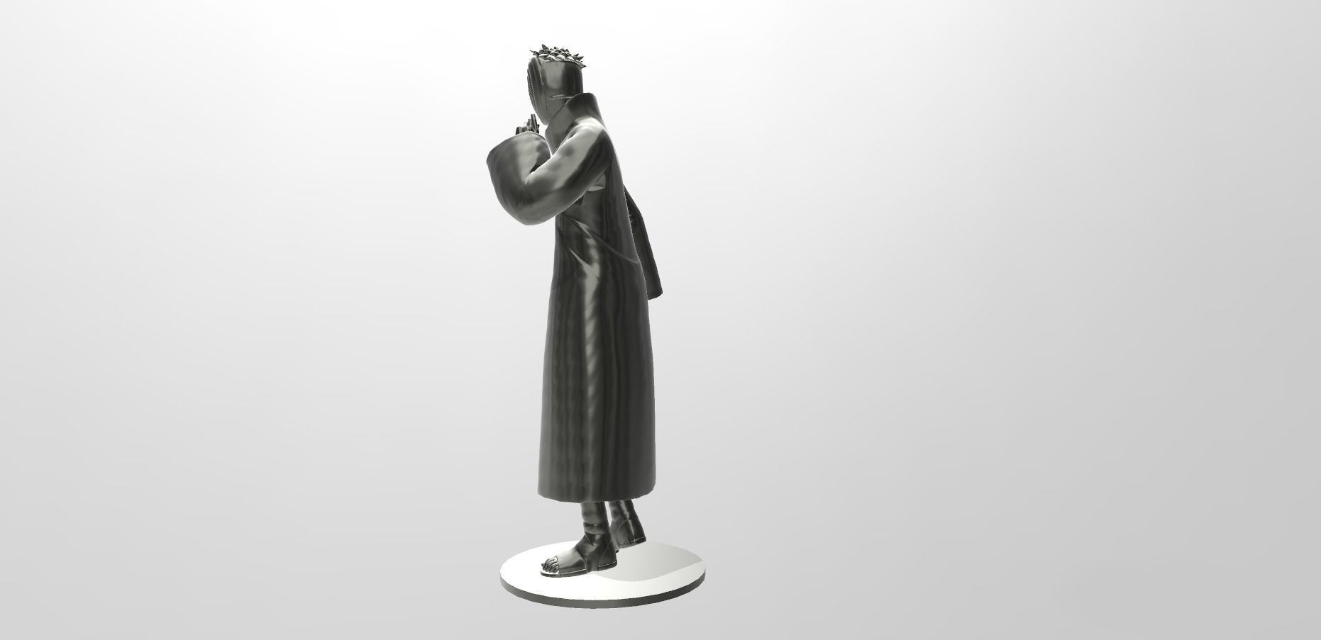 Tobi from Naruto Shippuen 3D model 3D printable | CGTrader