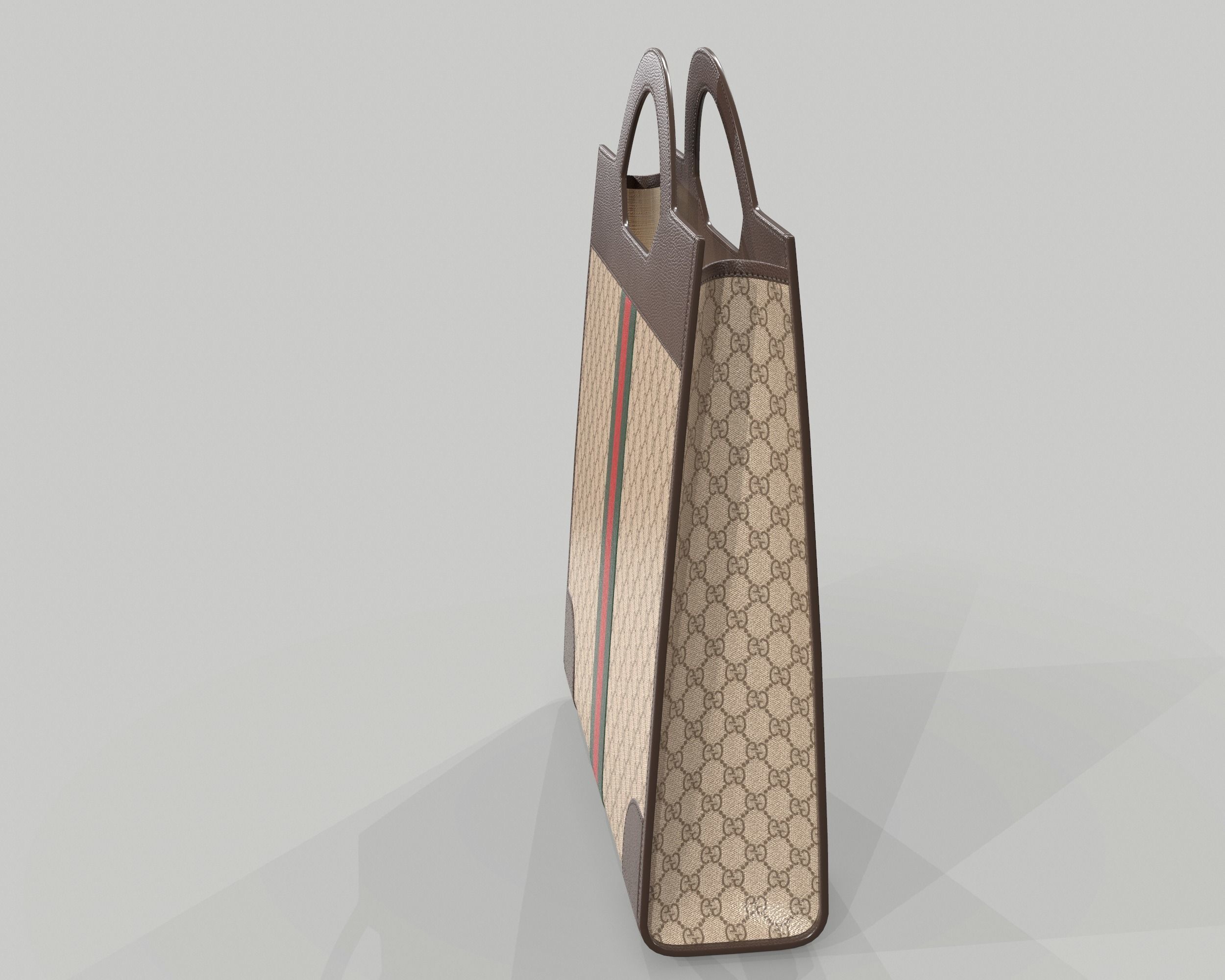 3D model Gucci Ophidia GG top handle bag tote VR / AR / low-poly | CGTrader