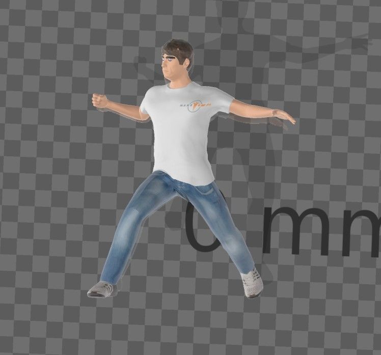 Man Throwing Punch STL 3D model 3D printable | CGTrader