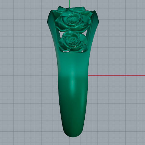 Anel 5 Flores Martell 20036 3D model 3D printable | CGTrader