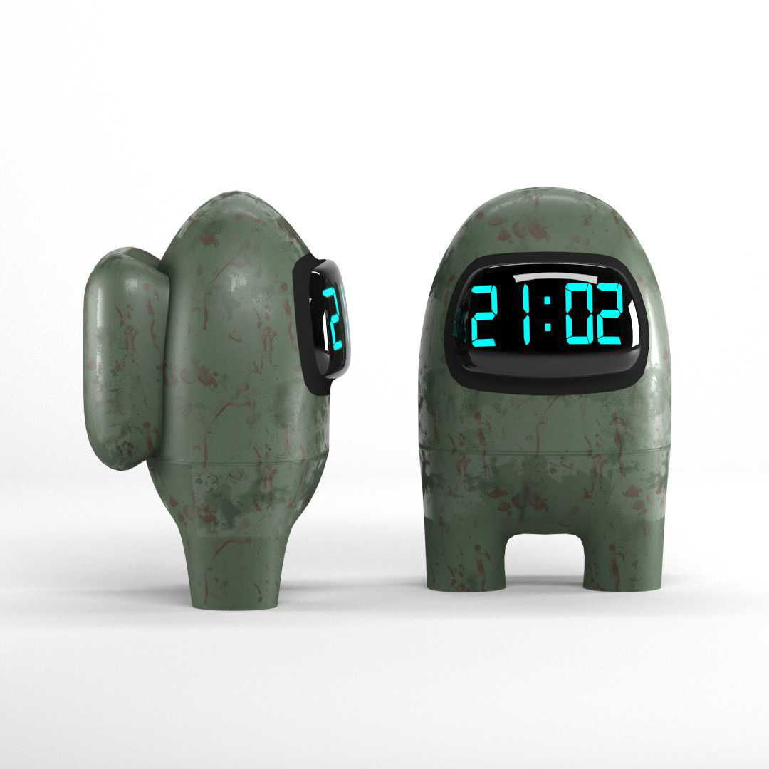among-us Clock free 3D model | CGTrader