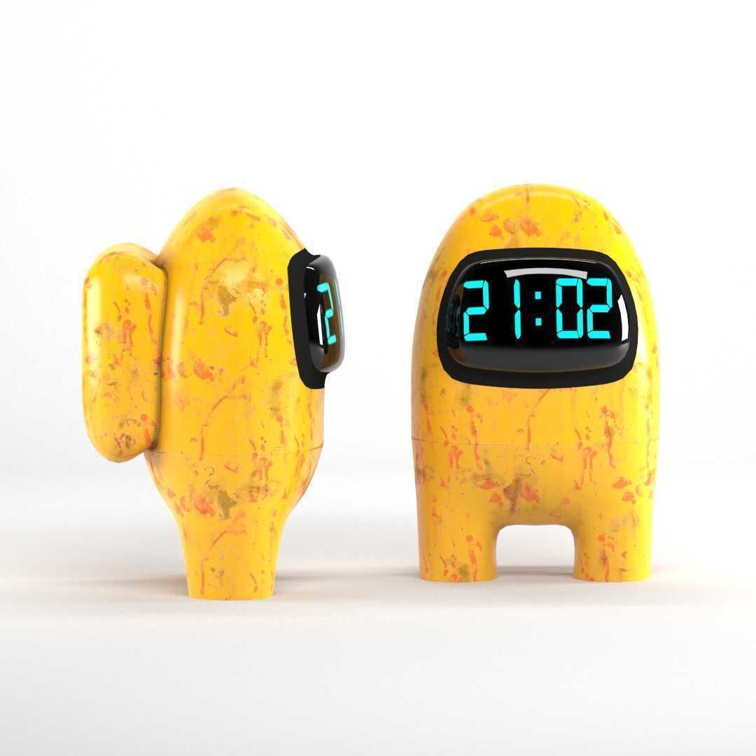 among-us Clock free 3D model | CGTrader