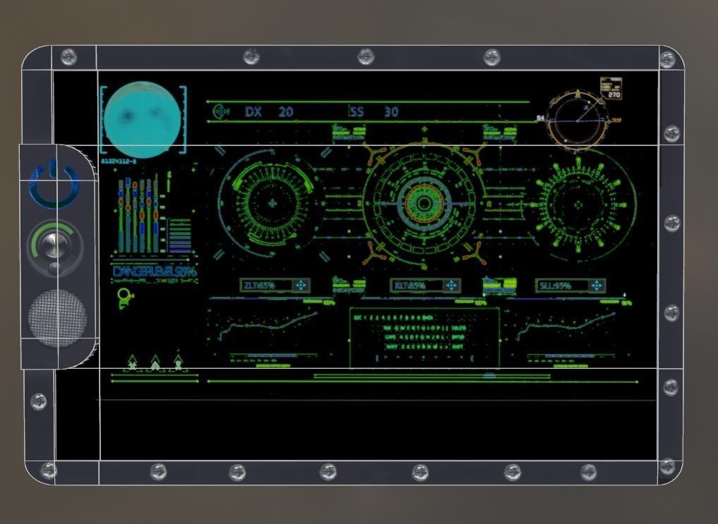 3D model Sci-fi Console VR / AR / low-poly | CGTrader