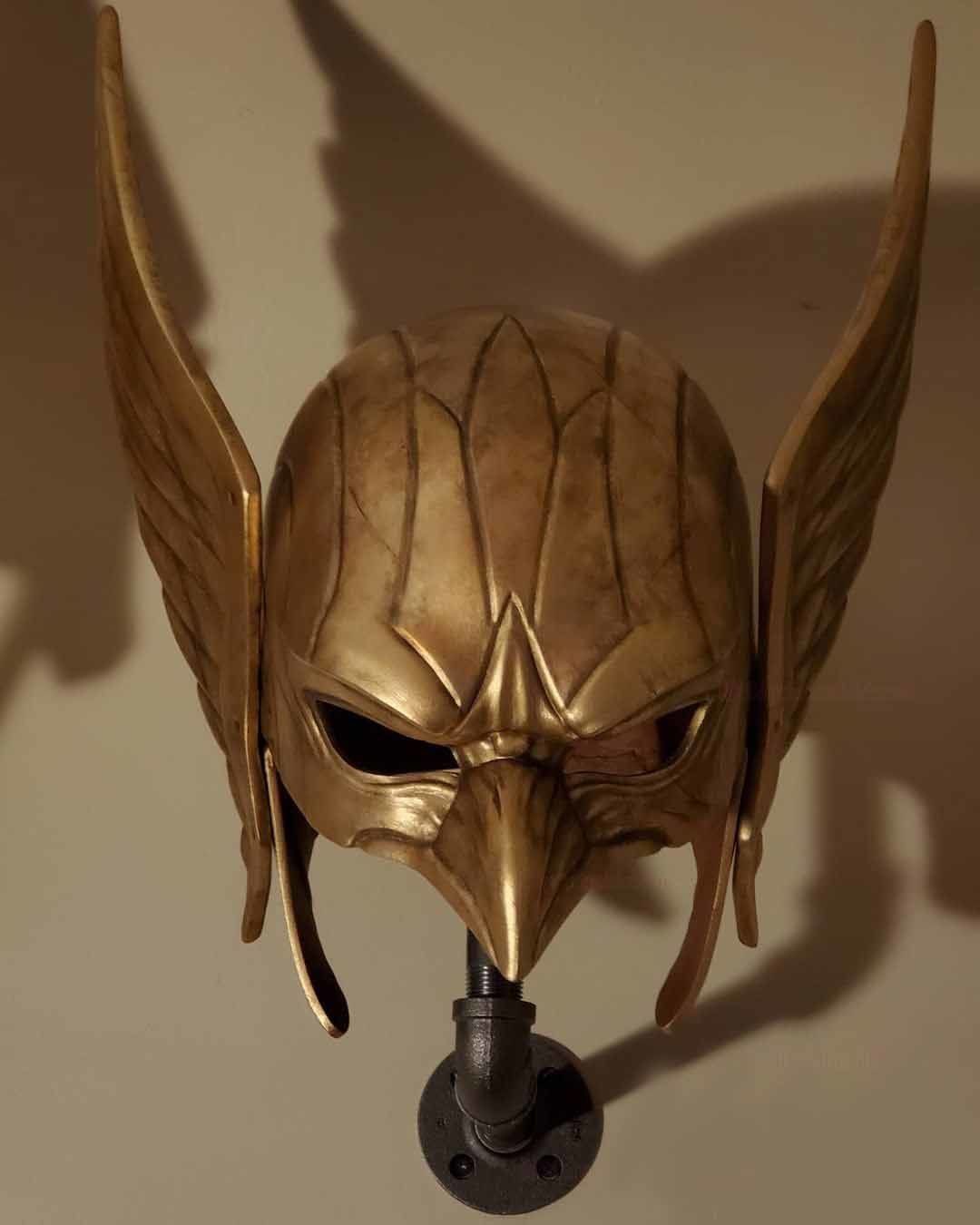 Hawkman Helmet Cosplay DC Comic 3D model 3D printable | CGTrader