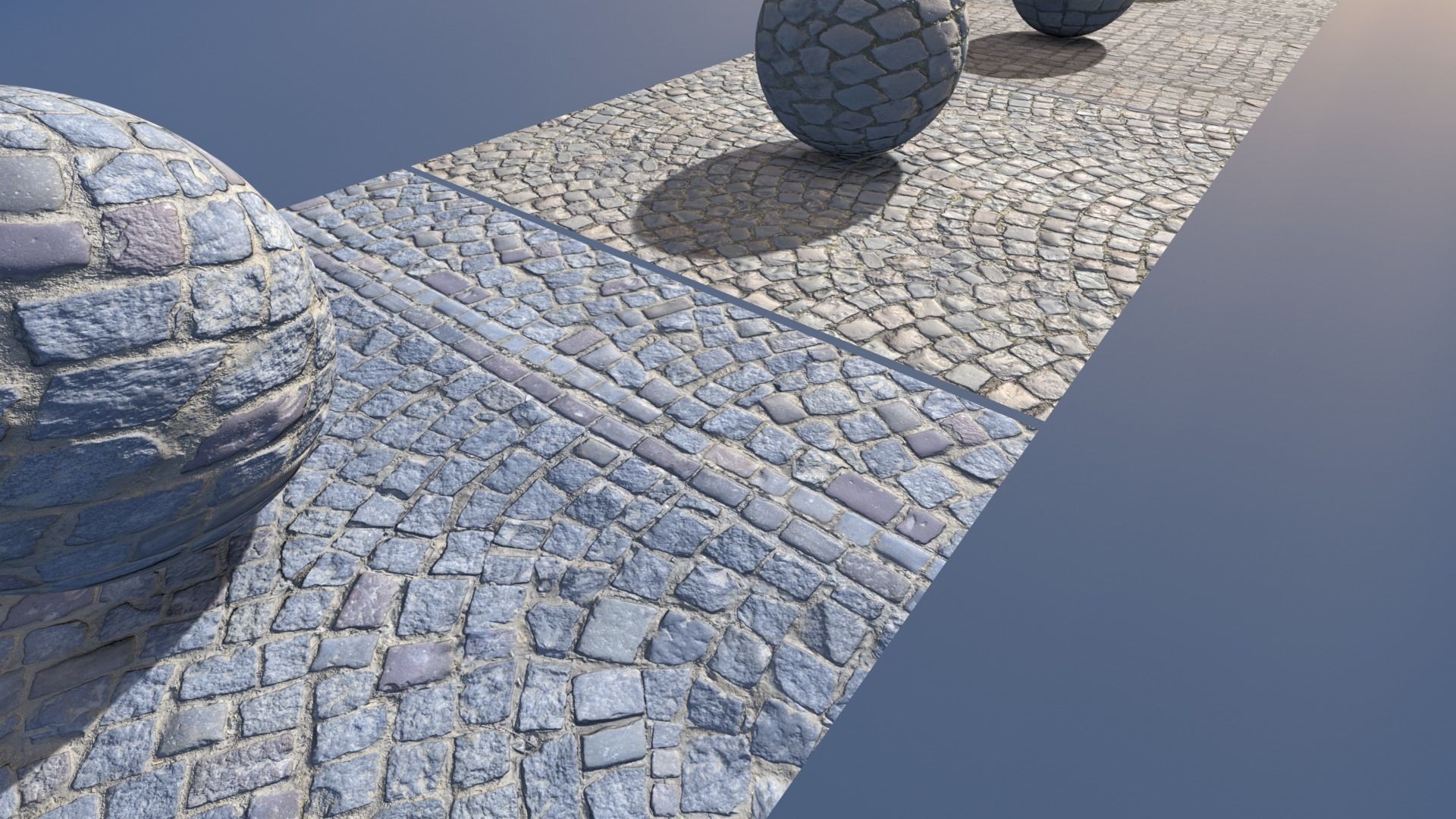 Pack Cobblestone Floor PBR Texture | CGTrader